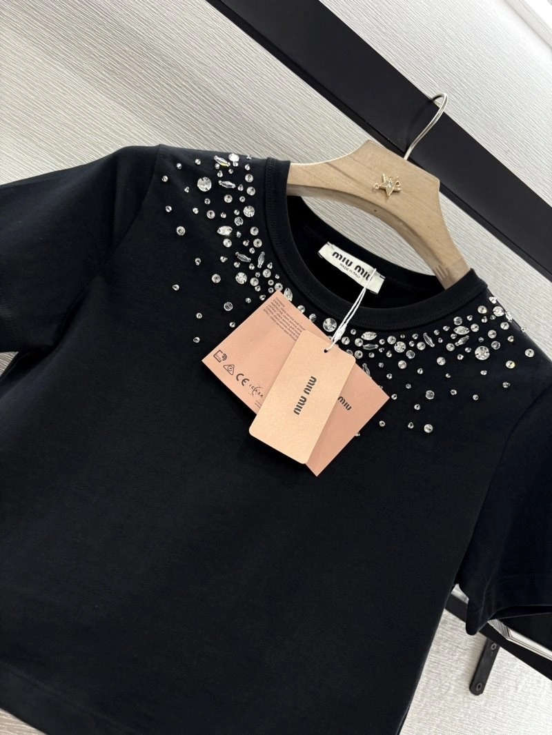 Precise copy Miu Miu T-Shirts