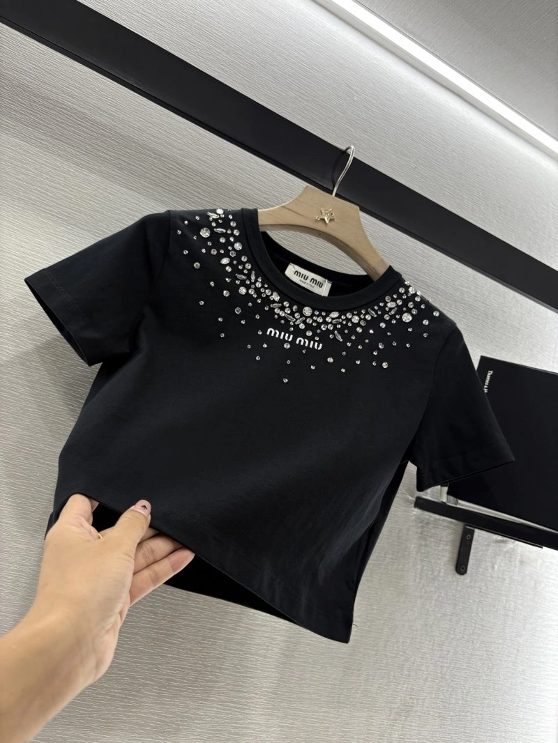 Precise copy Miu Miu T-Shirts