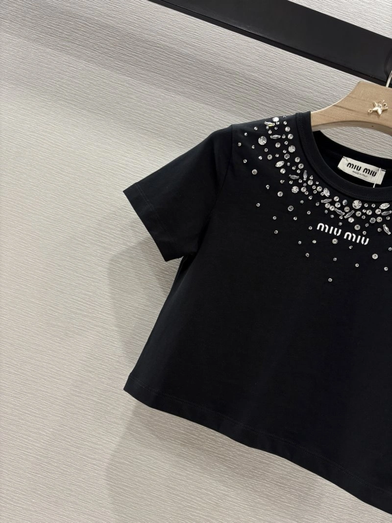 Precise copy Miu Miu T-Shirts