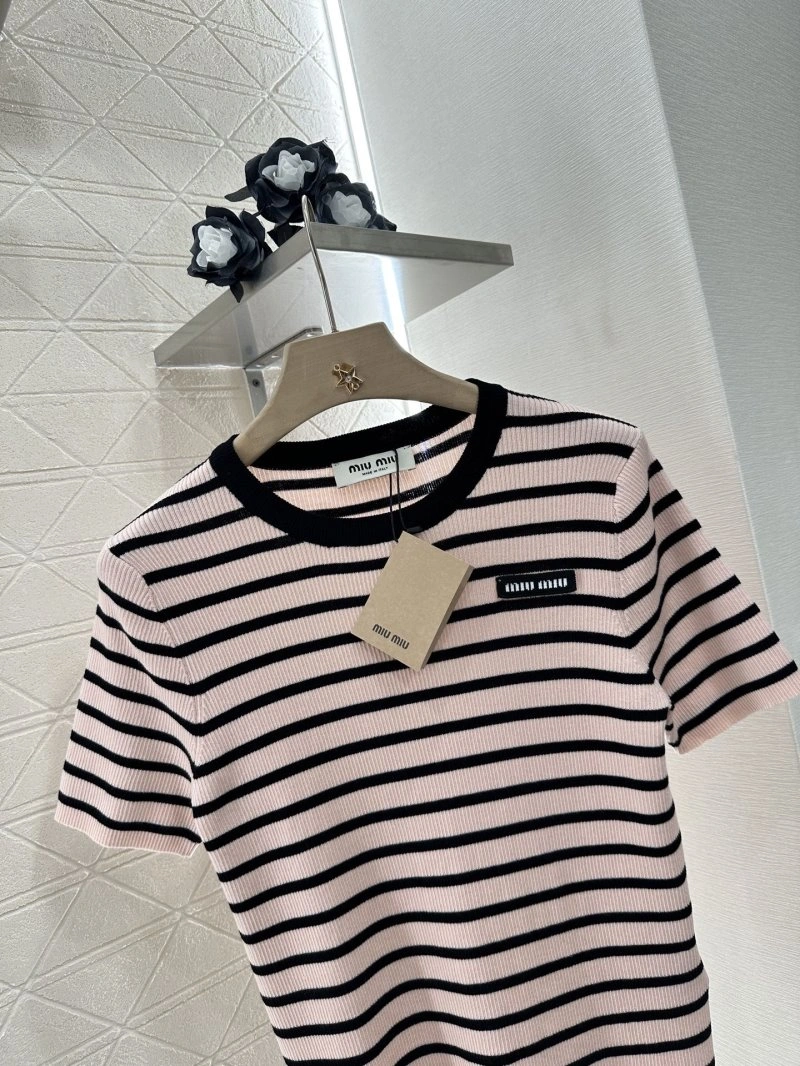 Exact replica Miu Miu T-Shirts