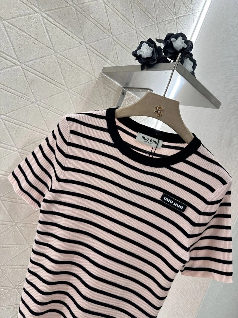 Exact replica Miu Miu T-Shirts
