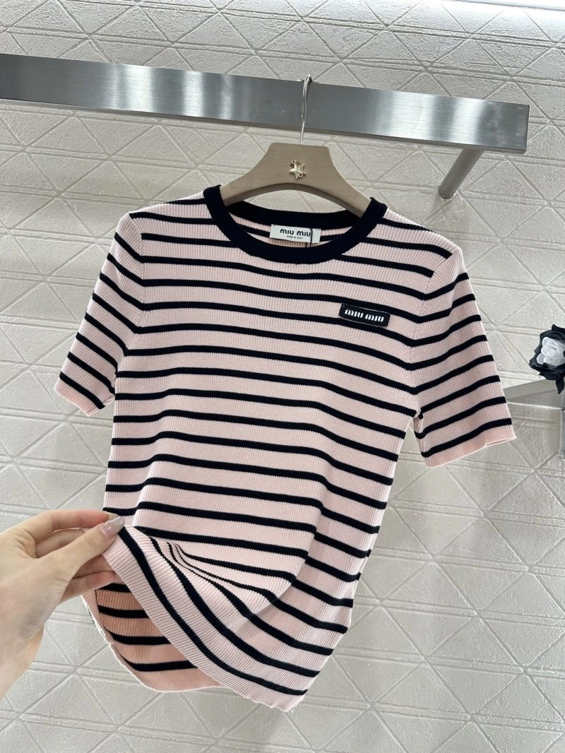 Exact replica Miu Miu T-Shirts