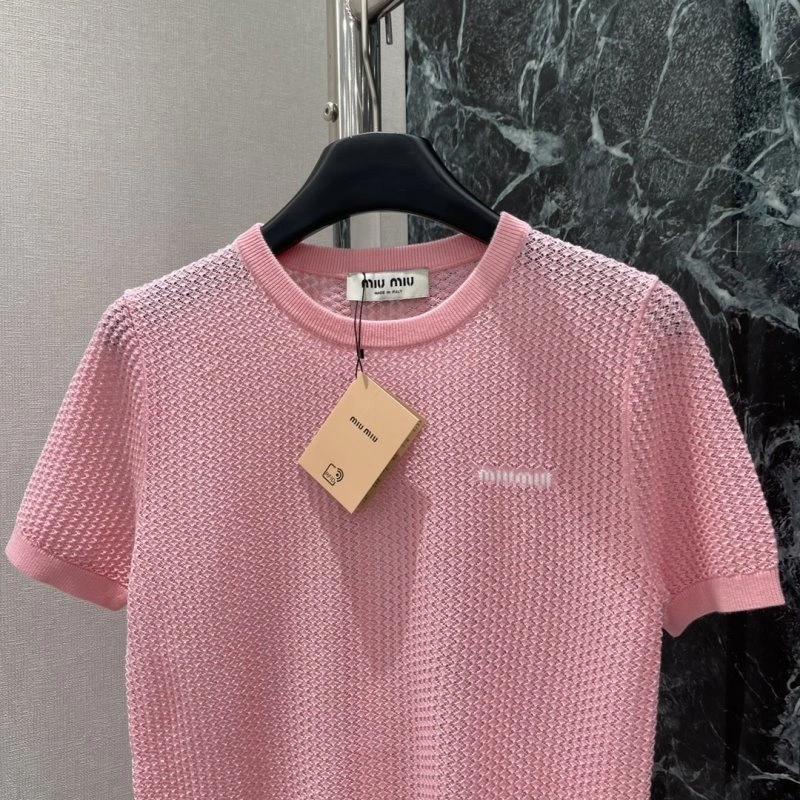 Precise copy Miu Miu T-Shirts