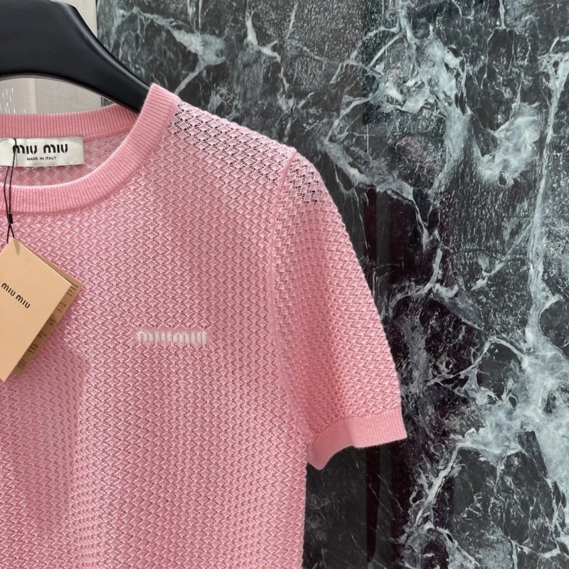 Precise copy Miu Miu T-Shirts