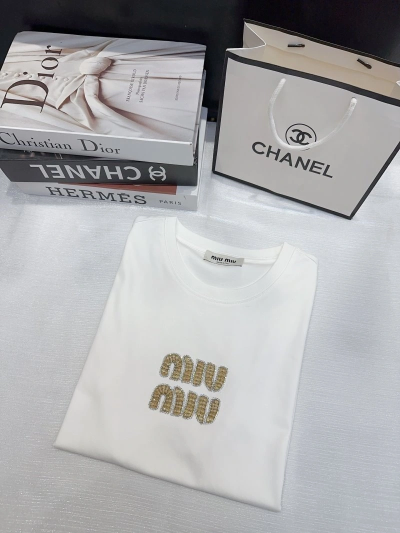 Precise copy Miu Miu T-Shirts