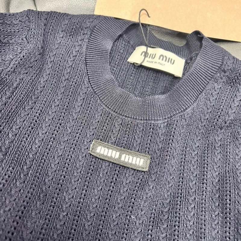 Precise copy Miu Miu T-Shirts