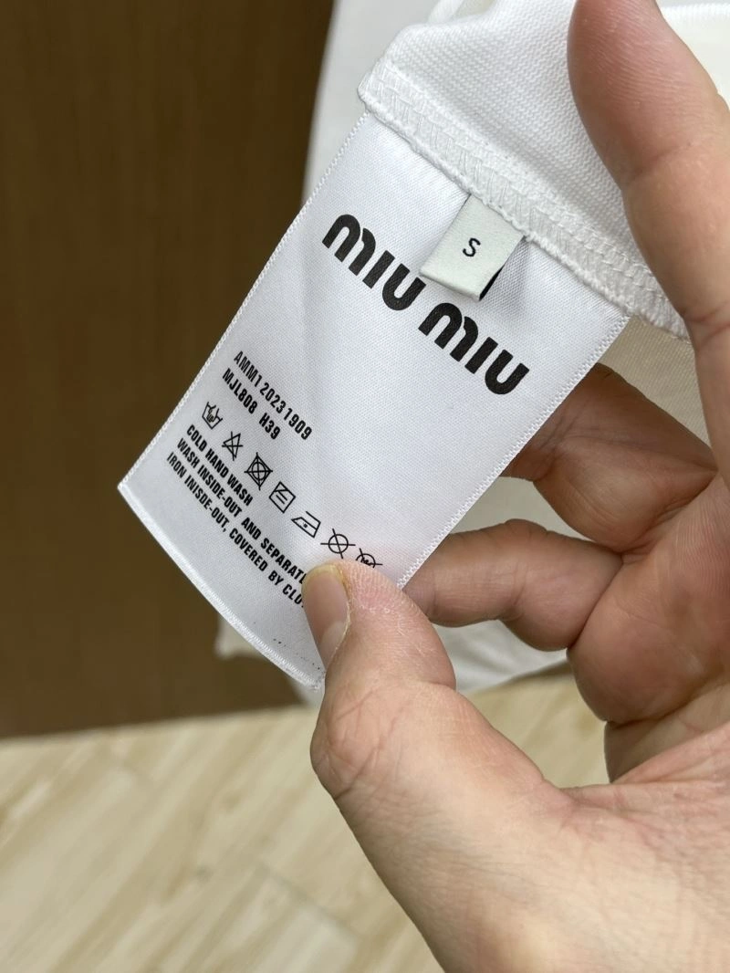 Official Miu Miu T-Shirts