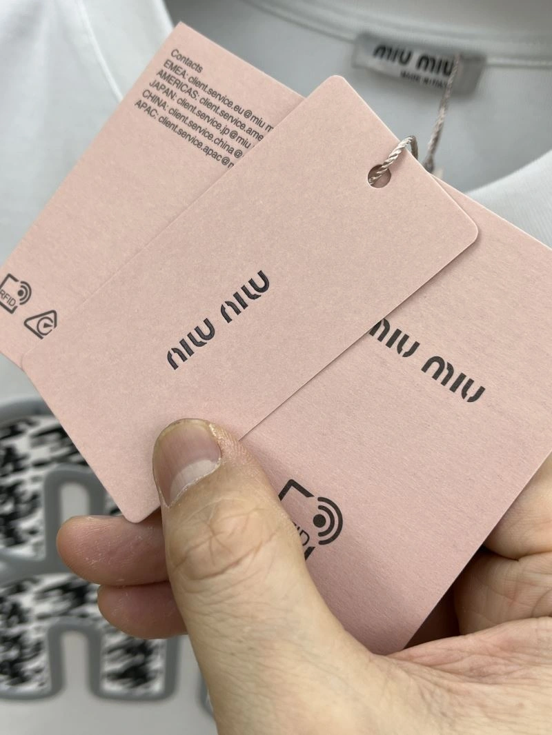 Original Miu Miu T-Shirts