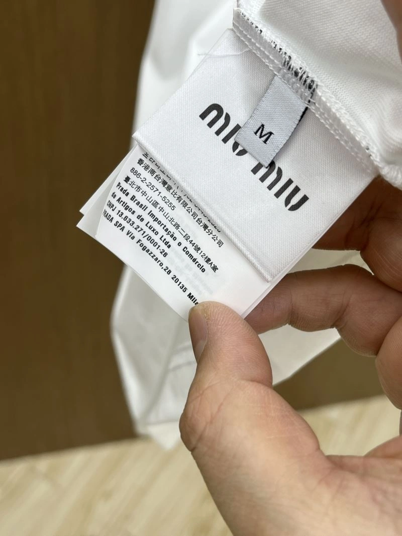Original Miu Miu T-Shirts