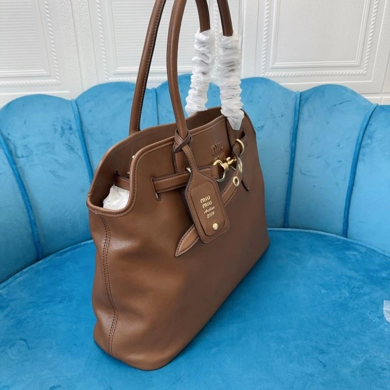 Brand-authenticated Miu Miu Top Handle Bags
