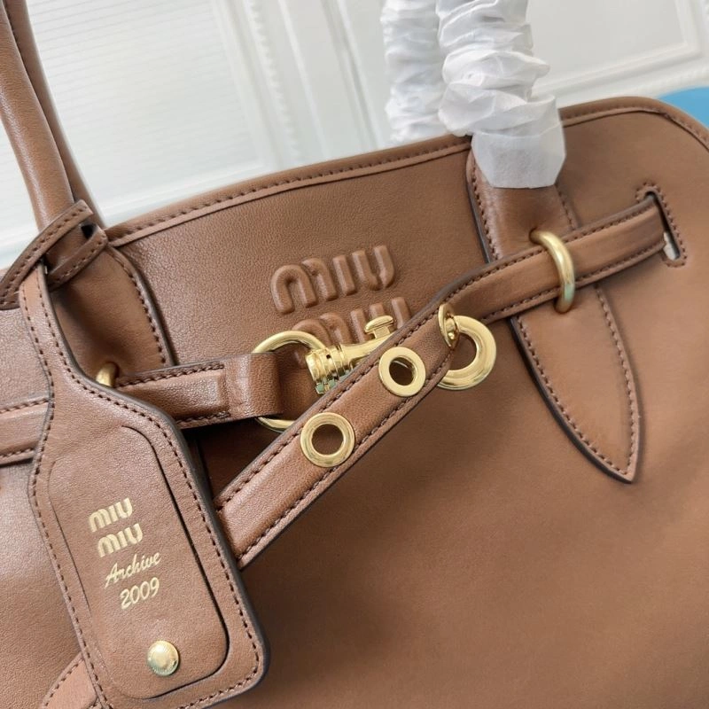 Brand-authenticated Miu Miu Top Handle Bags