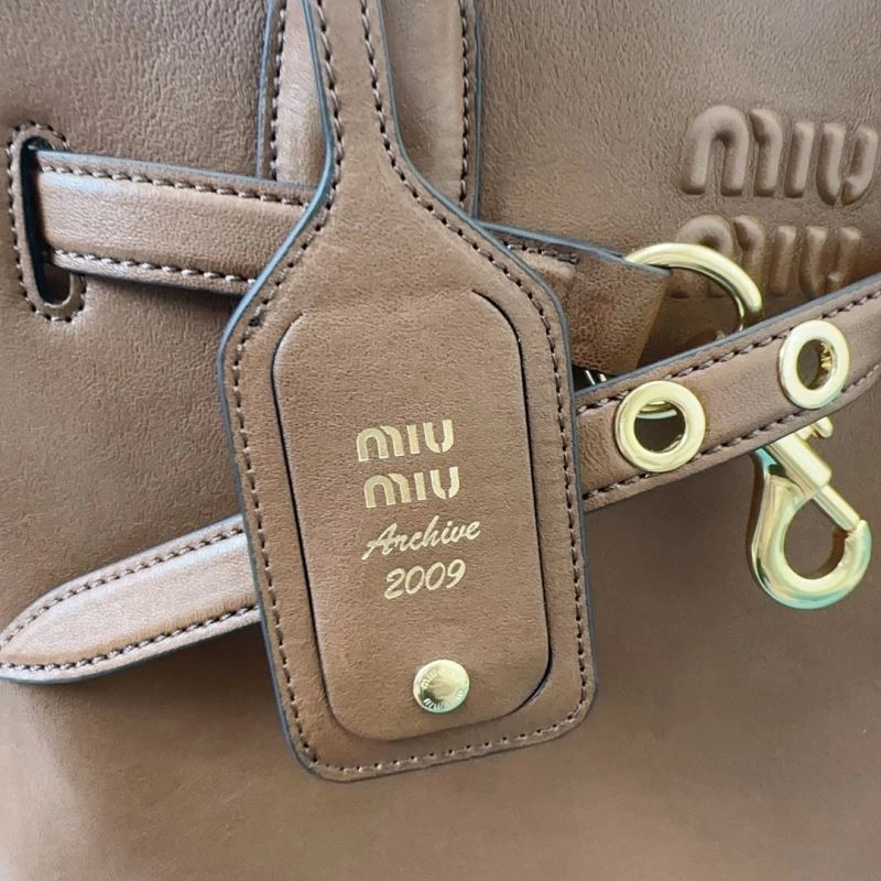 Brand-authenticated Miu Miu Top Handle Bags