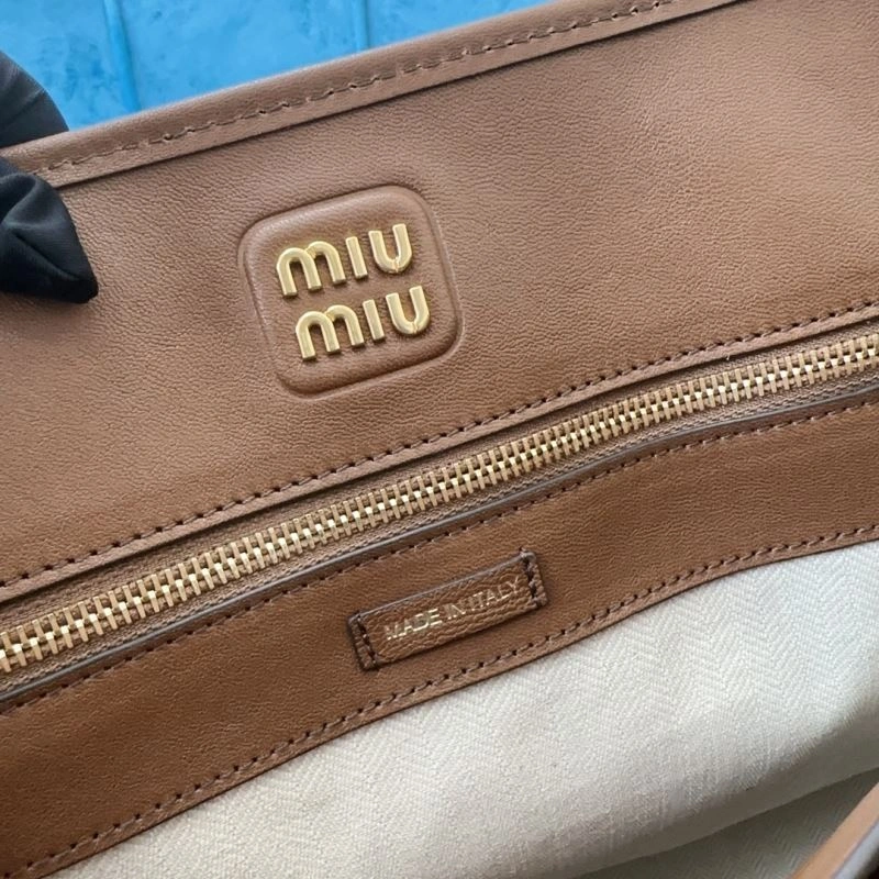Brand-authenticated Miu Miu Top Handle Bags