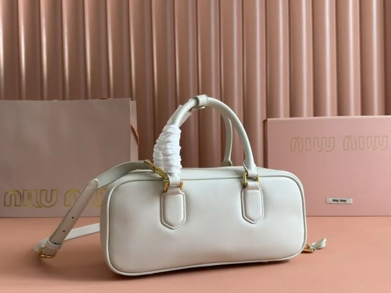 Brand-authenticated Miu Miu Top Handle Bags