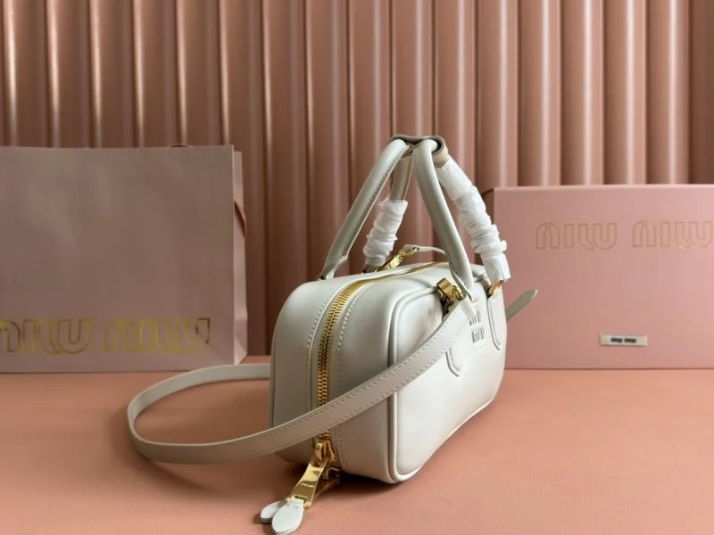 Brand-authenticated Miu Miu Top Handle Bags