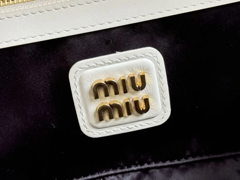 Brand-authenticated Miu Miu Top Handle Bags