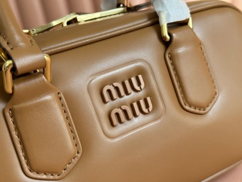 Brand-authenticated Miu Miu Top Handle Bags