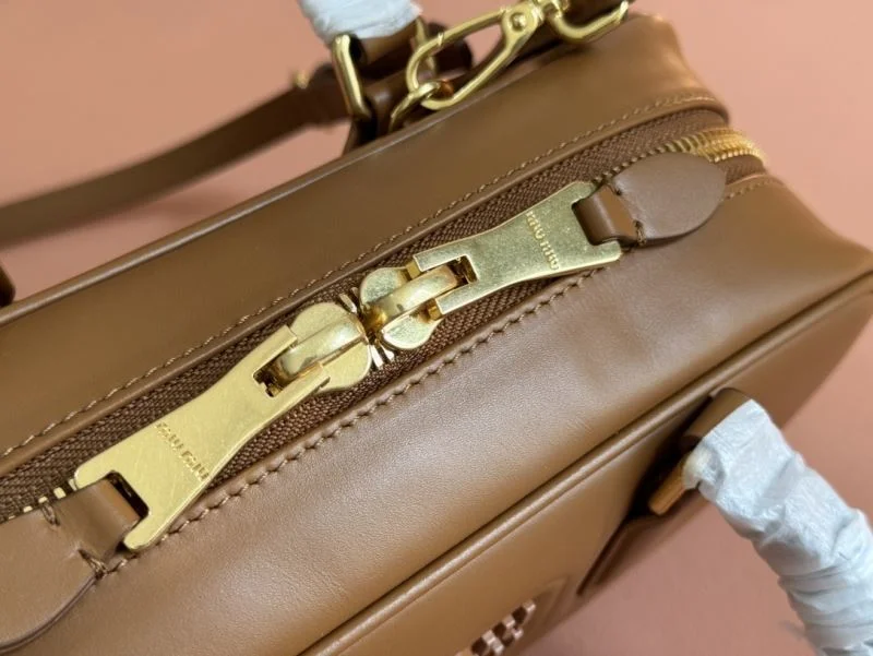Brand-authenticated Miu Miu Top Handle Bags