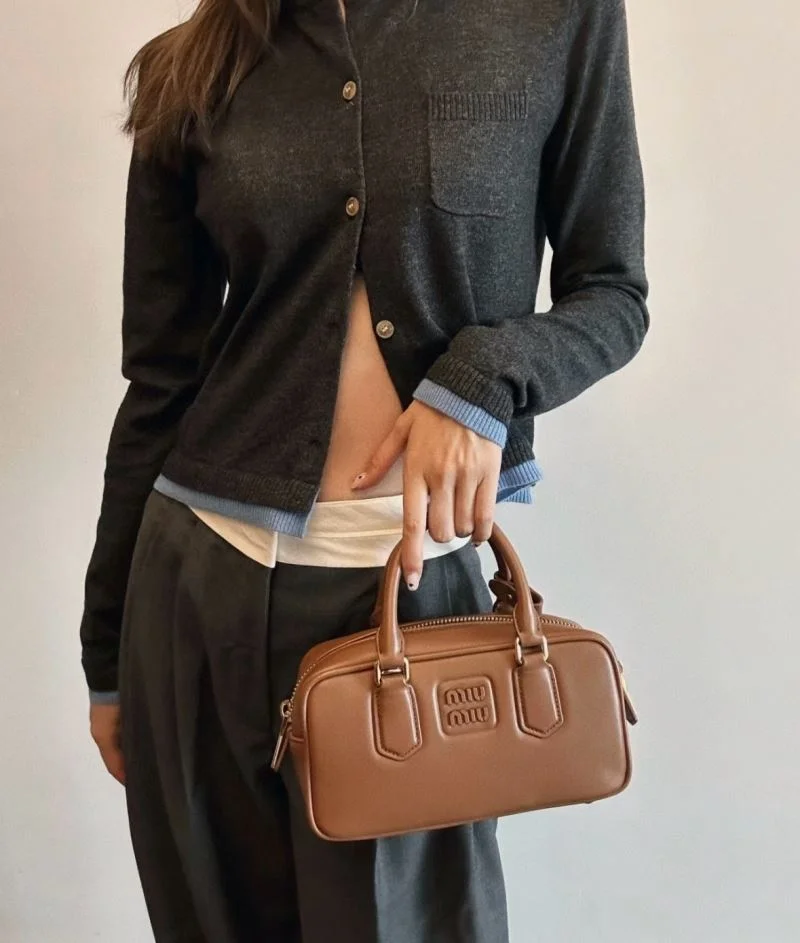 Top mirror Miu Miu Top Handle Bags