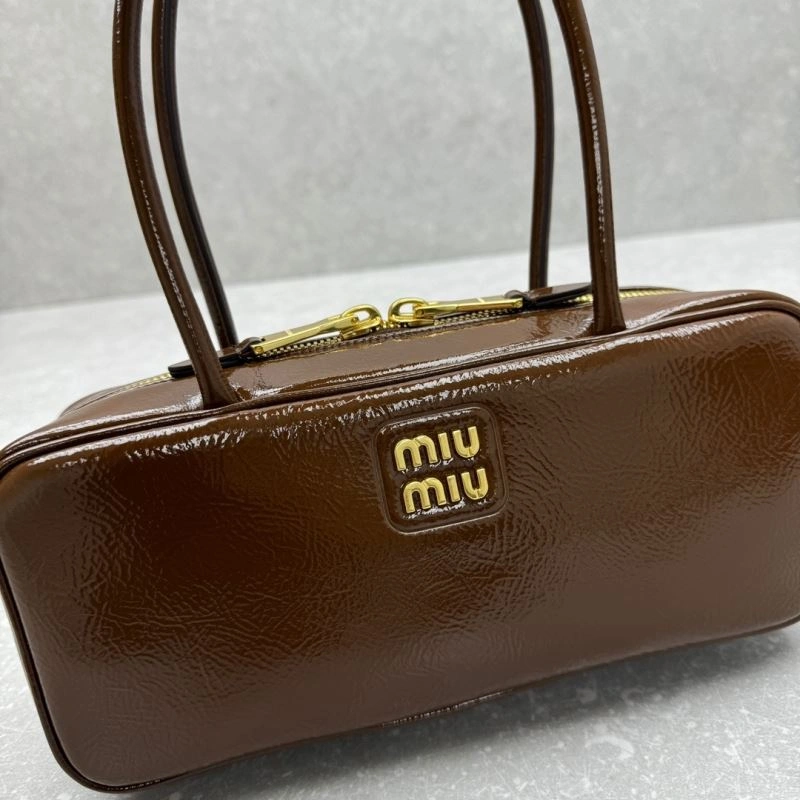 Brand-authenticated Miu Miu Top Handle Bags