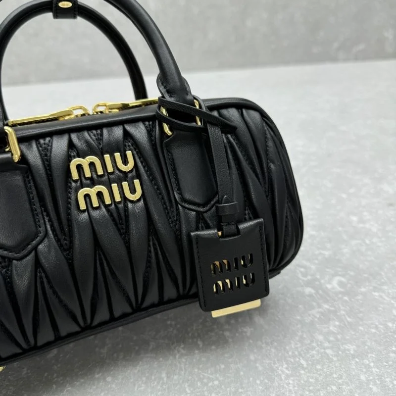 Brand-authenticated Miu Miu Top Handle Bags