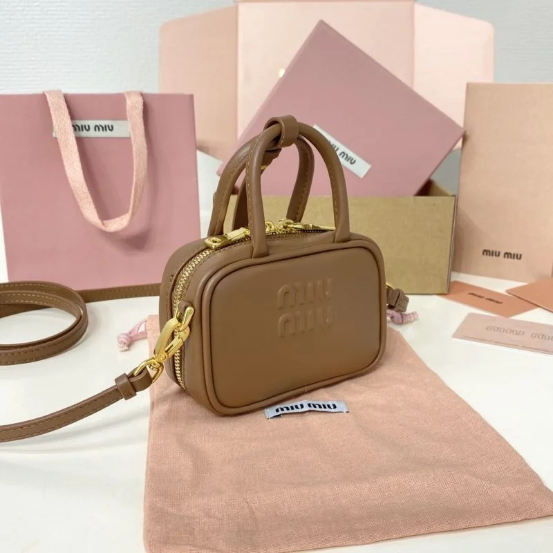 Brand-original Miu Miu Top Handle Bags