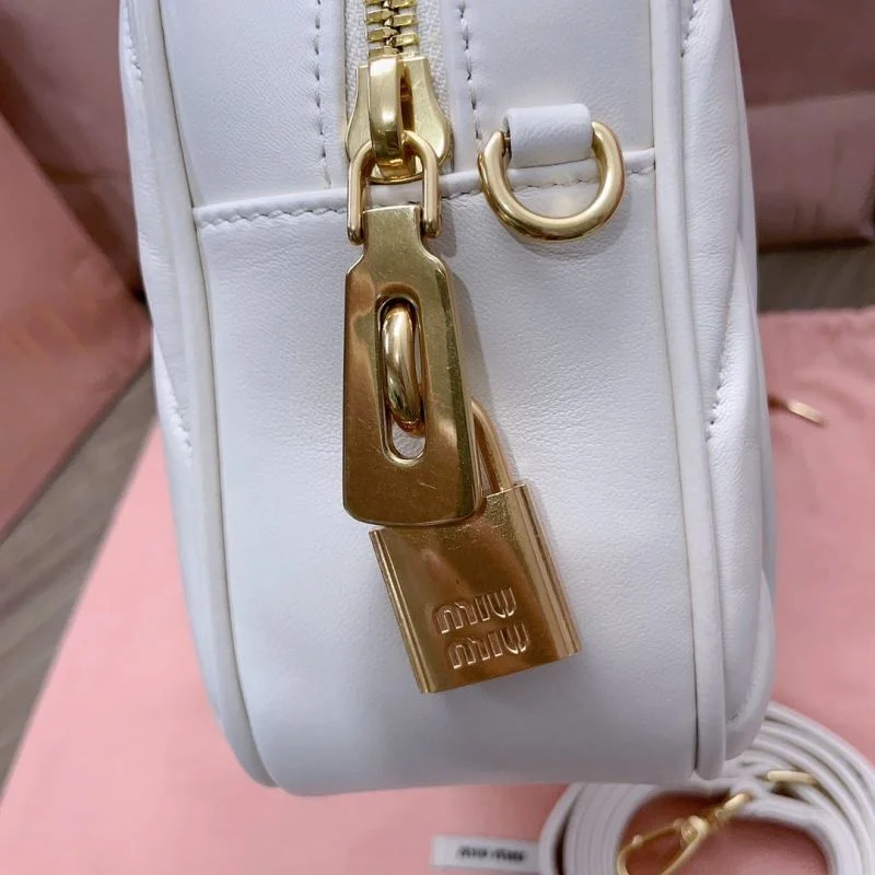 Brand-authenticated Miu Miu Top Handle Bags