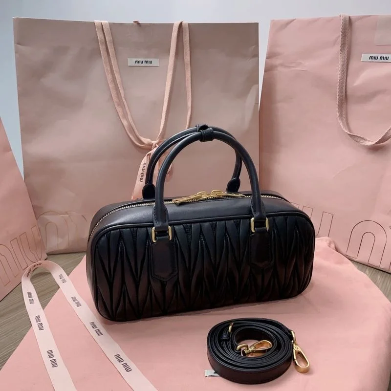Brand-original Miu Miu Top Handle Bags