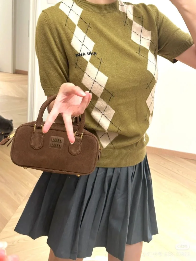 Precise copy Miu Miu Top Handle Bags