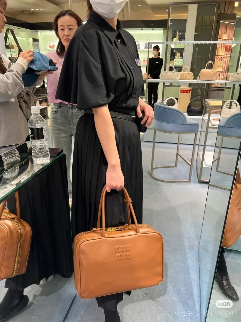 Brand-original Miu Miu Top Handle Bags