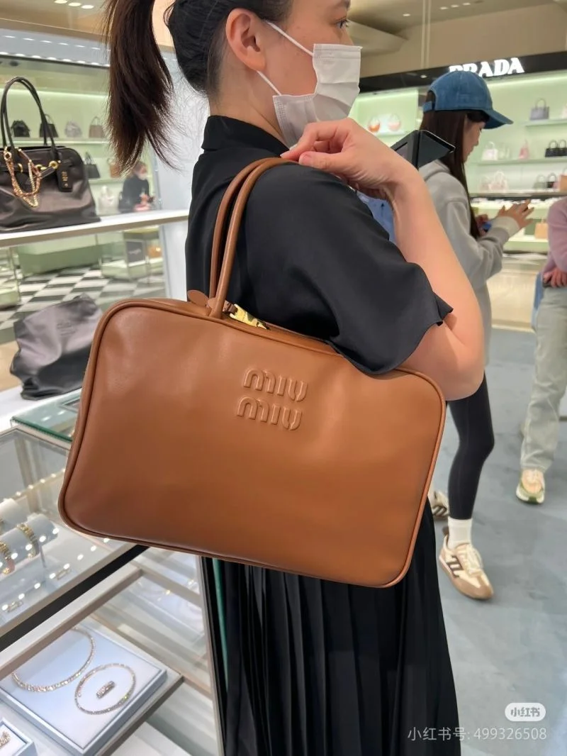 Brand-original Miu Miu Top Handle Bags