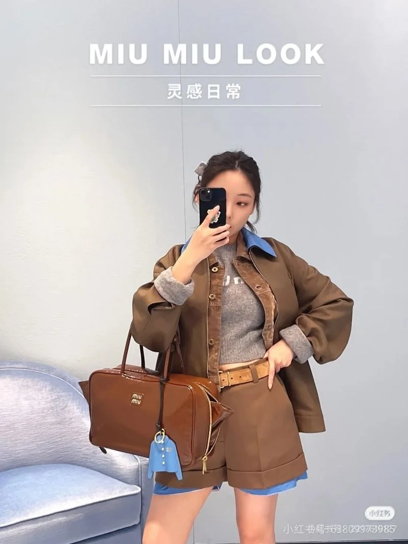 Authentic Miu Miu Top Handle Bags