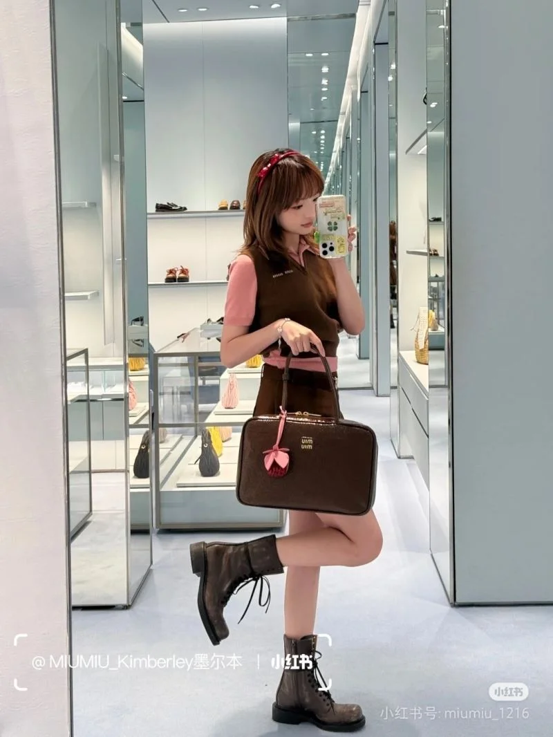 Authentic Miu Miu Top Handle Bags