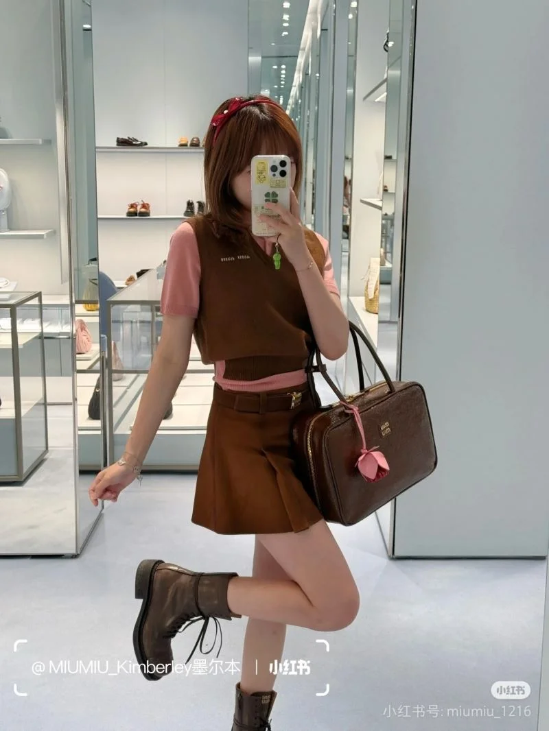 Authentic Miu Miu Top Handle Bags