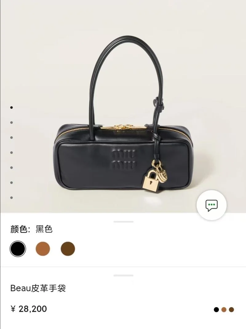 Real Miu Miu Top Handle Bags