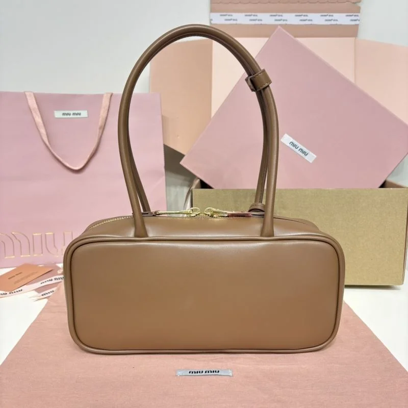 Brand-authenticated Miu Miu Top Handle Bags