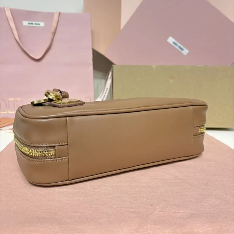 Brand-authenticated Miu Miu Top Handle Bags