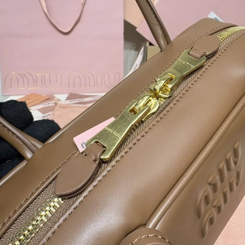 Brand-authenticated Miu Miu Top Handle Bags