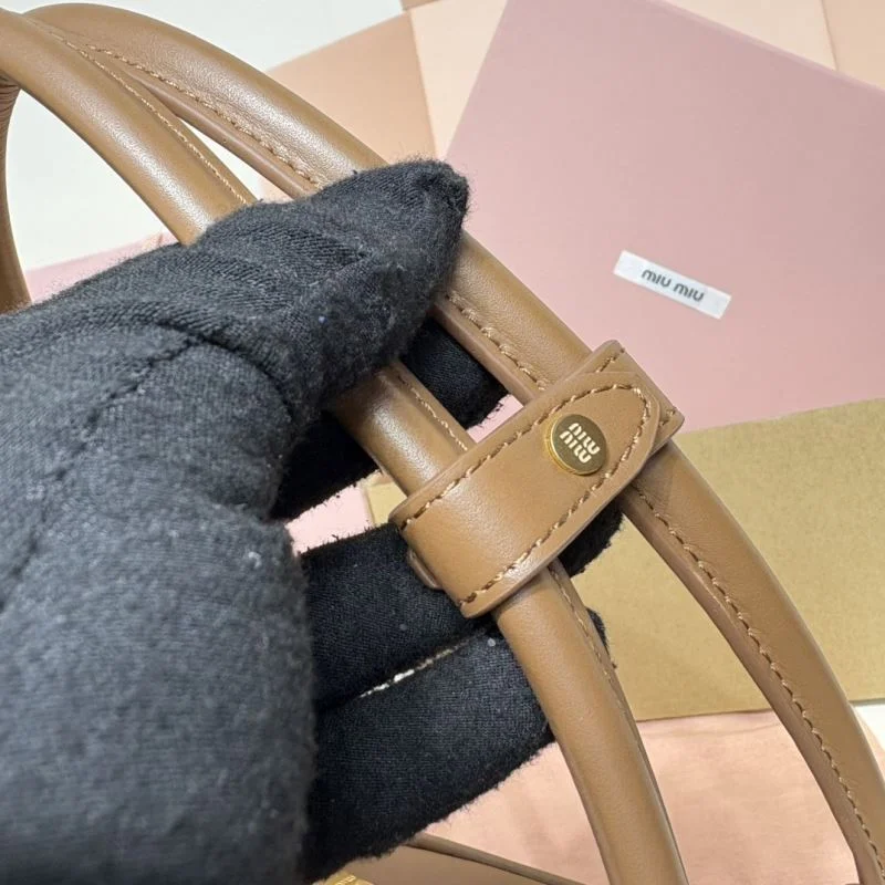 Brand-authenticated Miu Miu Top Handle Bags