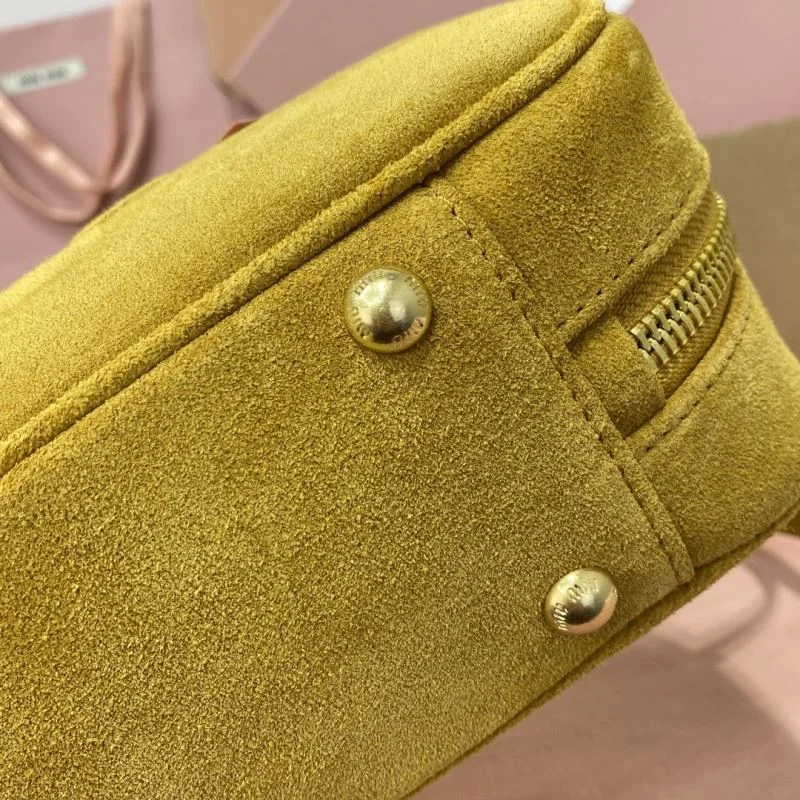 Brand-authenticated Miu Miu Top Handle Bags