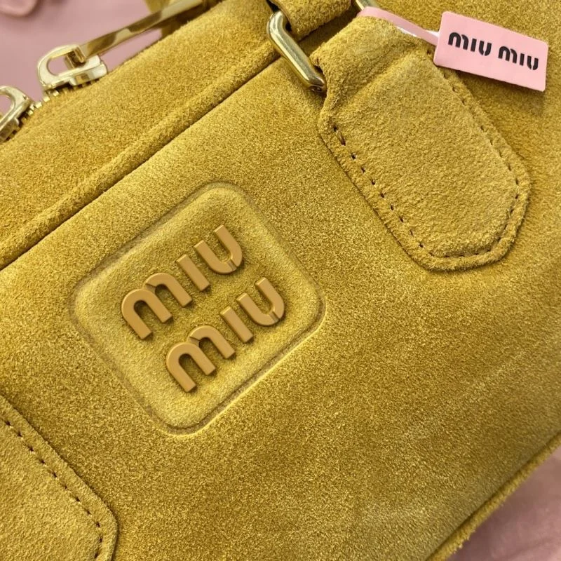 Brand-authenticated Miu Miu Top Handle Bags