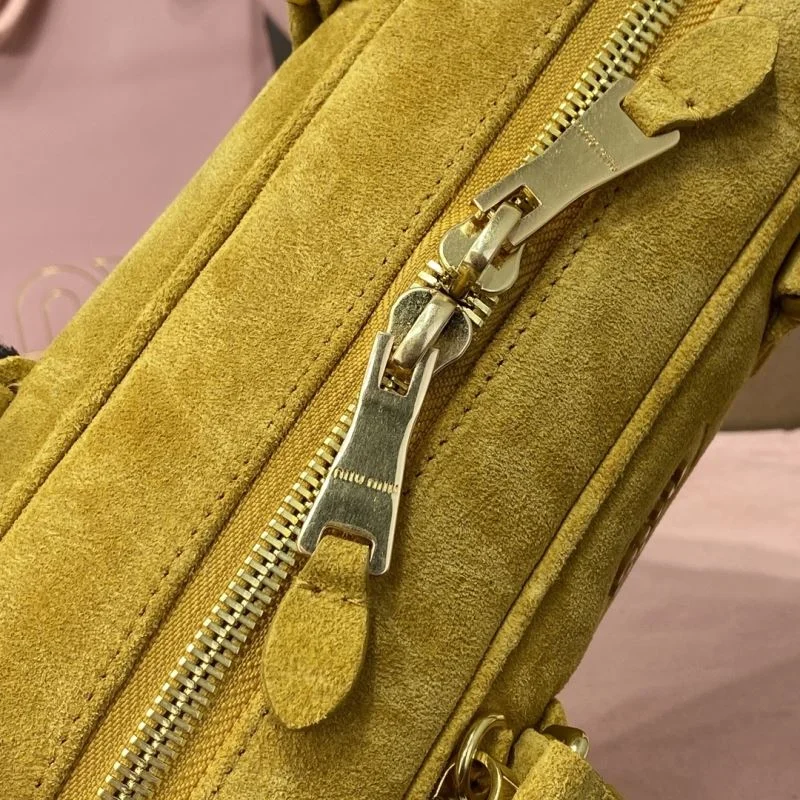 Brand-authenticated Miu Miu Top Handle Bags