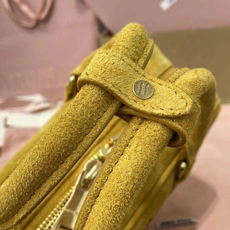 Brand-authenticated Miu Miu Top Handle Bags