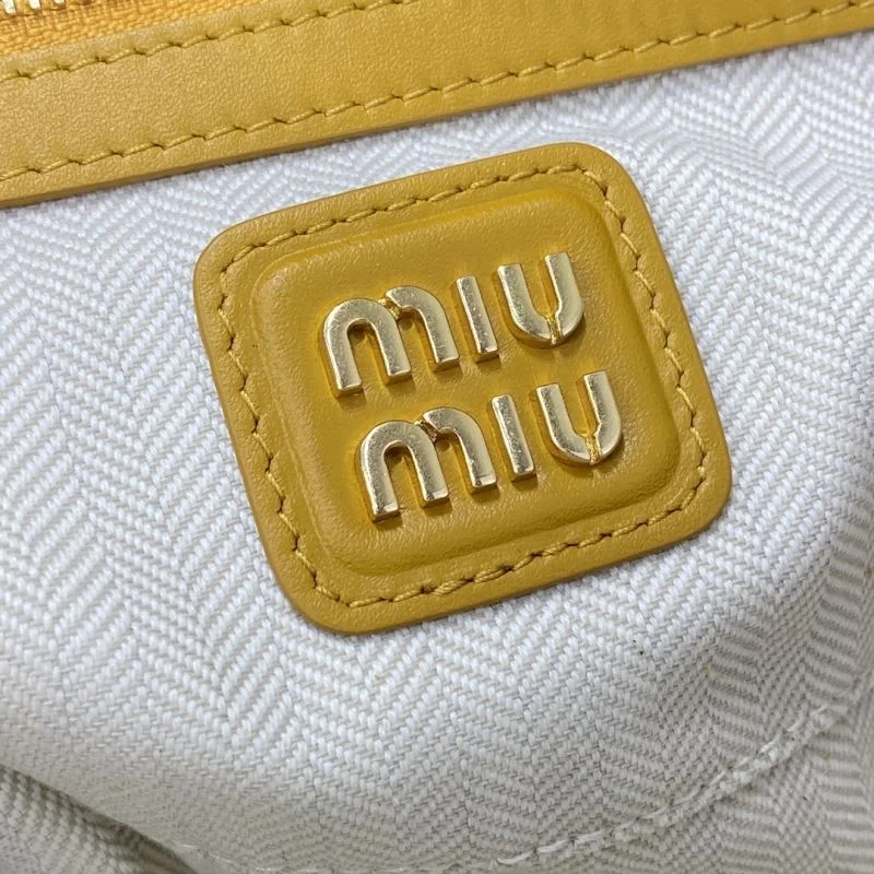 Brand-authenticated Miu Miu Top Handle Bags