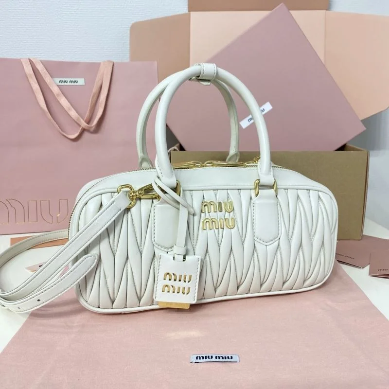 Brand-original Miu Miu Top Handle Bags
