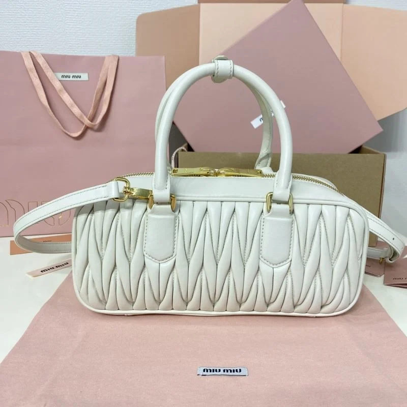 Brand-original Miu Miu Top Handle Bags