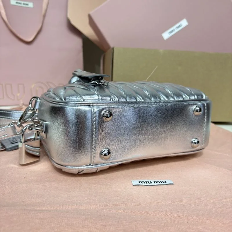 Brand-authenticated Miu Miu Top Handle Bags