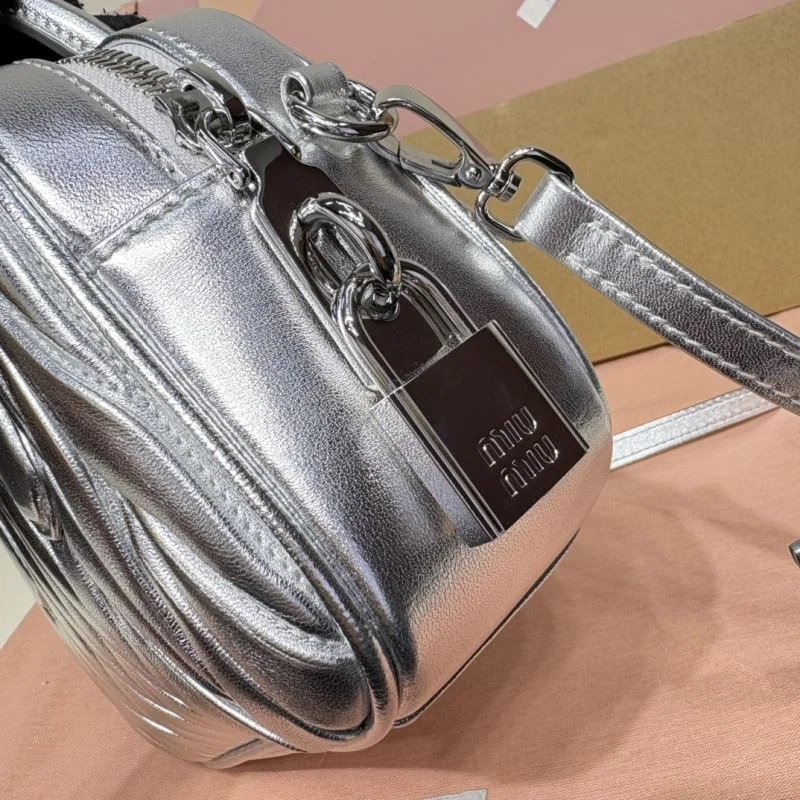 Brand-authenticated Miu Miu Top Handle Bags