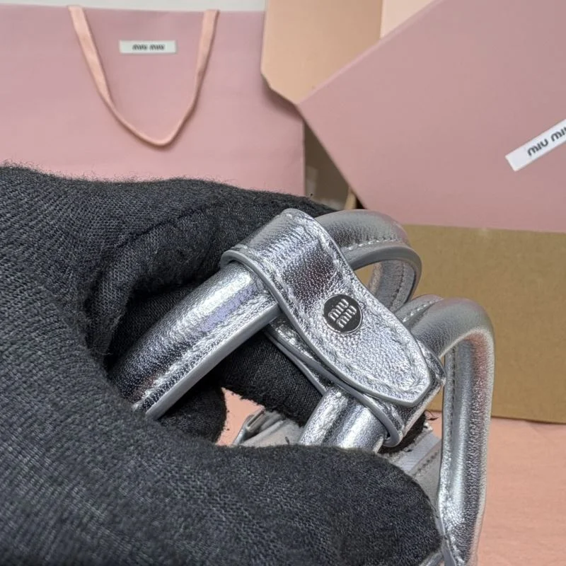 Brand-authenticated Miu Miu Top Handle Bags