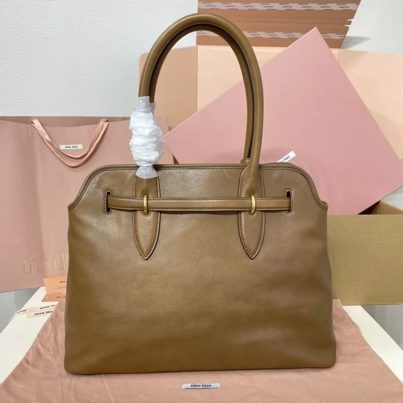 Brand-authenticated Miu Miu Top Handle Bags